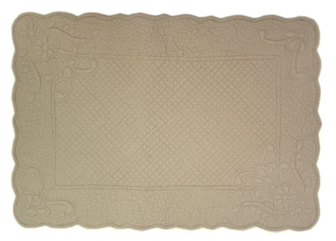 Provencal Boutis Floor mat PALAZZO (antique grey) : Provence Decoration ...